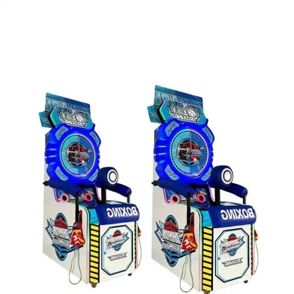 Quality Amusement Park Power Boxing Punch Machine Arcade 110V for sale