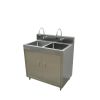 china Multi User Step Activated Clean Room Hospital Hand Sink with 50KG Weight and 40W