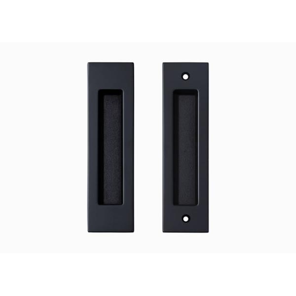 Quality Invisible Brass Sliding Door Lock Set 48mm 180mm For Bathroom / Kitchen for sale