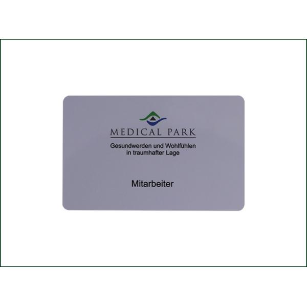 Quality 4c Offset Printing Blank RFID Cards / Hotel Management Printable RFID Cards for sale