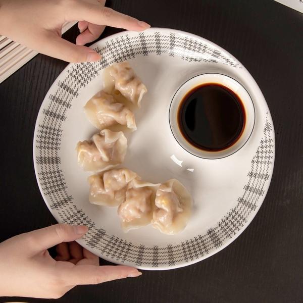 Quality Sustainable Fabric Pattern Dinnerware Set In Modern Nordic Style For Luxury for sale