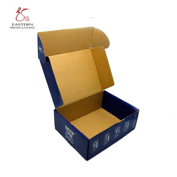 Quality Bulb Packaging Offset Printing Corrugated Cardboard Shipping Boxes With Foam for sale
