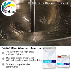 Quality Silver Diamond Car Clear Coat Varnish Anti Abrasion Weather Resistant for sale