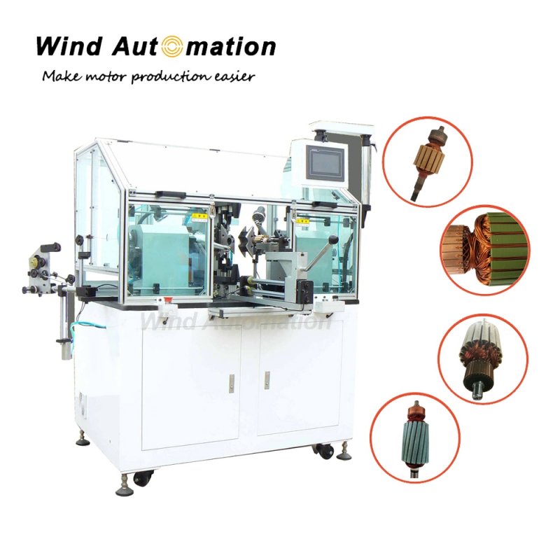 Quality How To Produce PMDC Armature With Double Flyer Winding Machine for sale