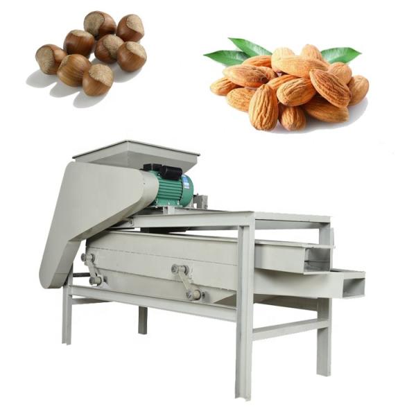 Quality 400kg/H Capacity Vibrating Screen Machine Nut Sheller 2.2kw Power ISO Certification for sale