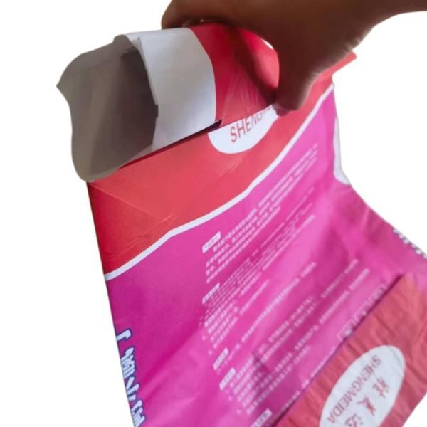 Quality Waterproof Kraft Paper Cement Bags Multi Wall 20kg Offset Printing for sale