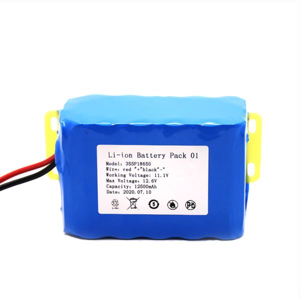Quality 11.1v 12500mah Custom Lithium Ion Battery Packs for sale