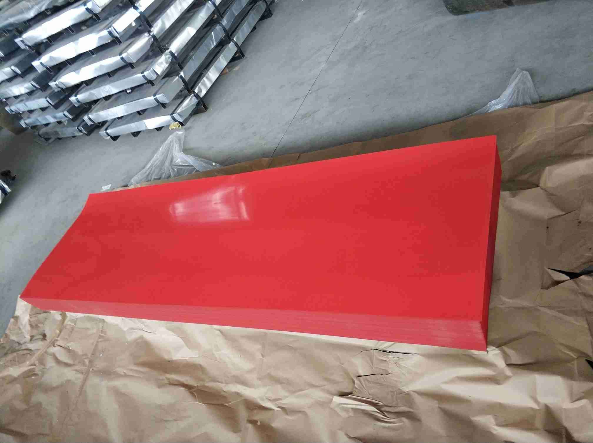 Quality ASTM CGCC Pre PaintASTM CGCC 24 Gauge Pre Painted Corrugated Roofing Sheet for for sale