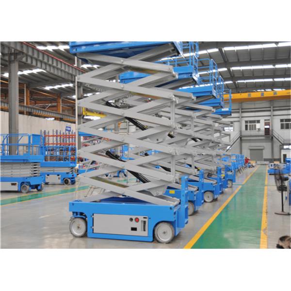 Quality Diesel Engine Powered Pneumatic Hydraulic Lift Table Cart Heavy Duty 25% Max Gradeability for sale