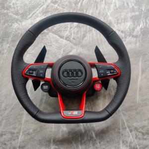 Quality Audi Red Multi-Function Steering Wheel Perfect for A3 A4L A5 A6L A7 A8 Q5 Q3 for sale