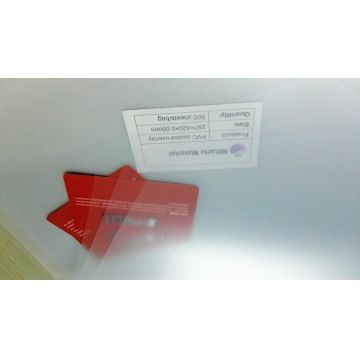 Quality Water Based PVC Coated Overlay With Longer Aging Life And Strong Adhesion Level for sale