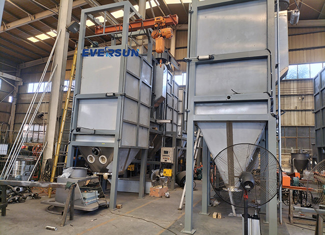 Fully Automated Carbon Steel Big Bag Discharge Station For Bulk Bag ...