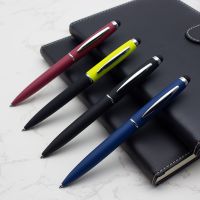 Quality Metal Soft Touch Feeling Ballpoint Pen 1.0mm Multi Color Touch Screen Ball Pen for sale