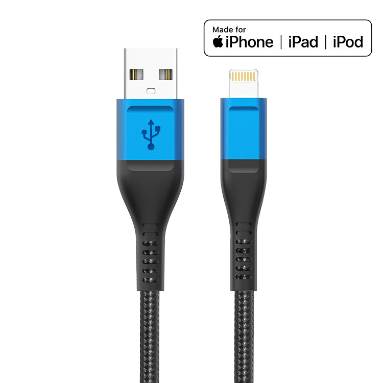 Quality PD 3A 18W Iphone USB Charging Cable Braided Lightning Cable for sale