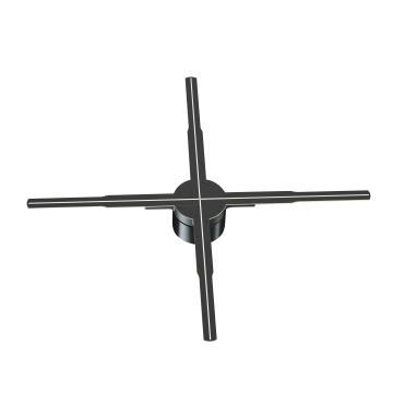 Quality Eye-Catching Advertising Display 3D Holographic Fan with High Definition for sale