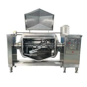 Quality Stainless Steel 304 Vacuum Stirring Horizontal Jacket Cooking Kettle for Herbs for sale