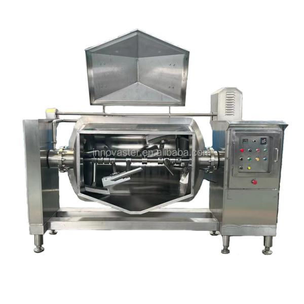 Quality Stainless Steel 304 Vacuum Stirring Horizontal Jacket Cooking Kettle for Herbs Extraction for sale
