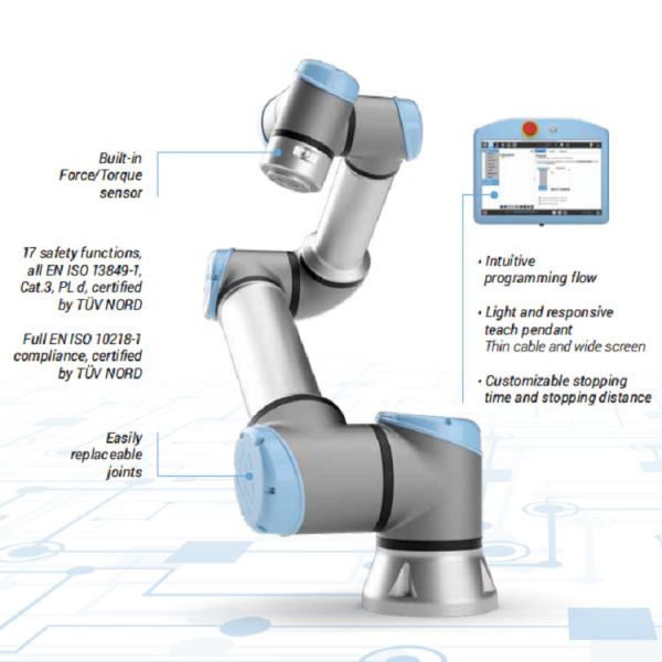 Ur10e Collaborative Robot Universal Cobot With Onrobot Gripper And