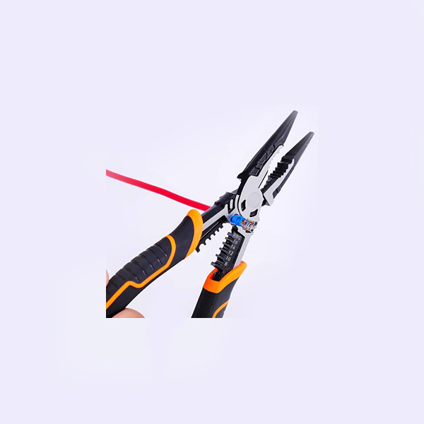 Quality 8 Inch 220mm Long Nose Multifunctional Pliers Stripper Terminal Crimping for sale