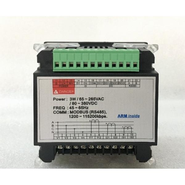 Quality Digital Only Display PM835 400V Electrical Panel Meter with Modbus RTU for sale