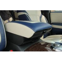 Quality Ergonomic Raised Storage Center Console Armrest Universal Box For Y62 Black for sale