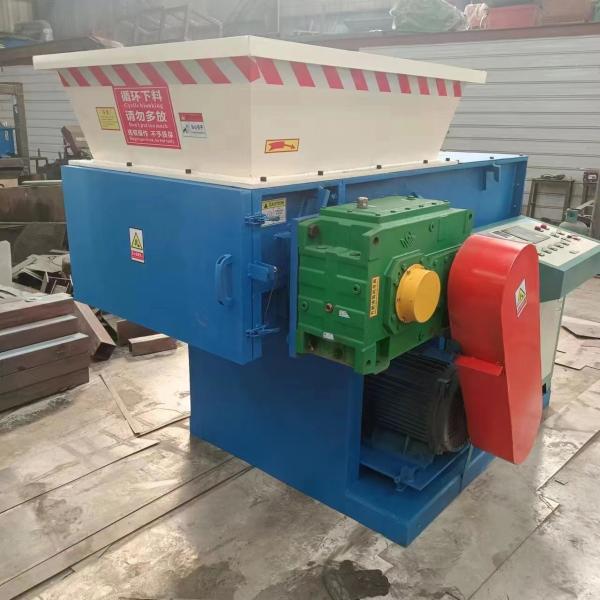 Quality 2500 kg Weight Single Shaft Plastic Shredder for Multi-functional Waste Plastic for sale