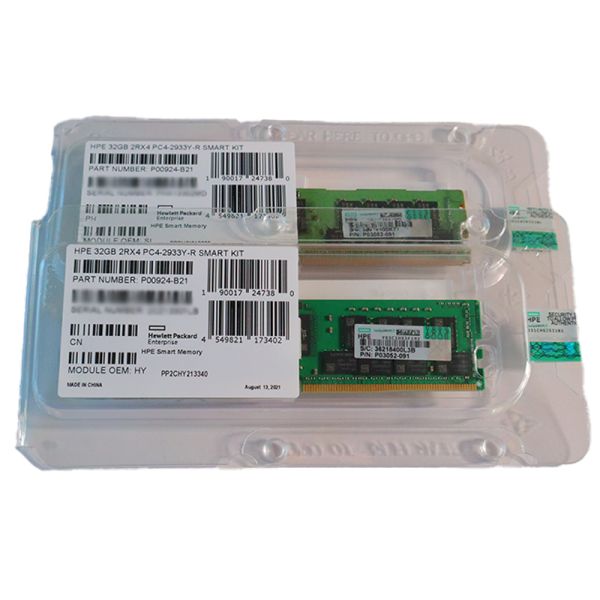 Quality sealed Box and Original Hpe Server ram 32Gb Ddr4 2rx4 2933 P00924-B21 for sale