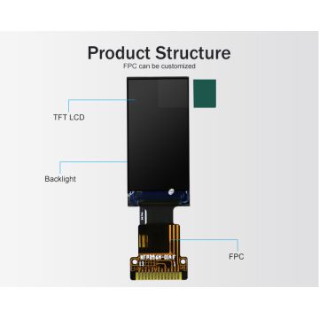 Quality Polcd ST7735S 0.96 Ips Display 80X160 Pixels 10.8Mm TFT LCD Display for sale