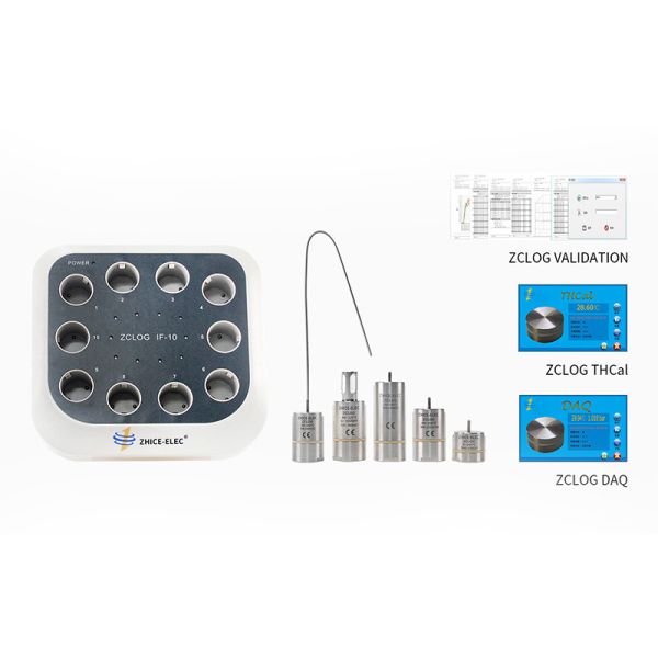 Quality Zhice USB Autoclave Wireless Data Logger Accurate Temperature and Pressure for sale