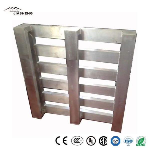 Quality                  Customized Warehouse Industrial Storage Heavy Duty Durable Galvanized Steel Pallets Hot Sold              for sale