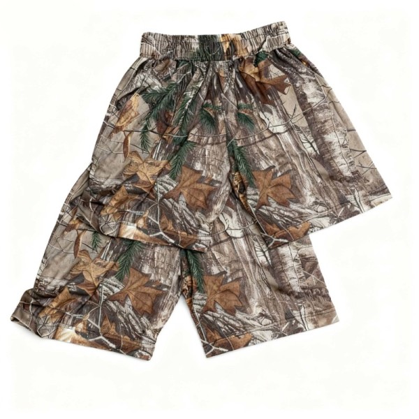 Quality Shorts Manufacturer Custom Camo Camouflage Printed Running Summer Polyester Mesh Biker Vintage Hip Hop Shorts for Men for sale