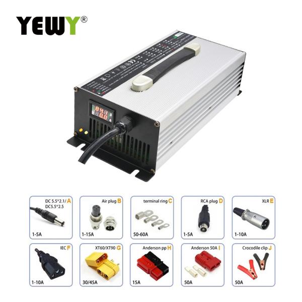 Quality ODM 16A 72 Volt Lithium Bluetooth Battery Charger Customizable for sale