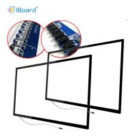 Quality 21-300 Inch 25ms Infrared Touch Frame Overlay USB Connection Custom Size for sale