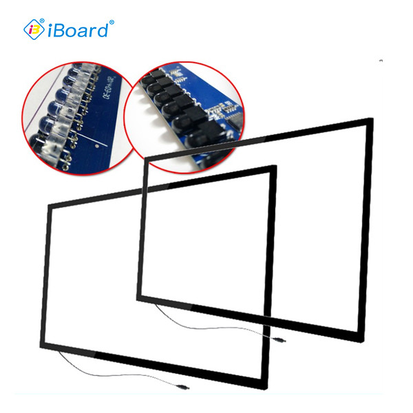 Quality 21-300 Inch 25ms Infrared Touch Frame Overlay USB Connection Custom Size for sale