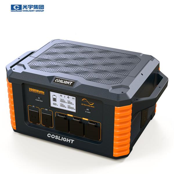 Quality 110V 220V Lifepo4 Portable Power Station AC DC USB Power Bank Emergency for sale
