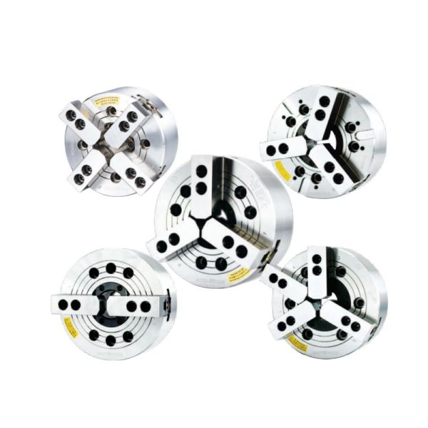 Quality Alloy Steel AutoStrong 2-Jaw 3-Jaw 4-Jaw Through Hole Power Chuck CNC Lathe Hydraulic Pneumatic Chuck for sale