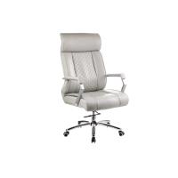 China White Office PU Handrail 770mm Architect Desk Chair factory