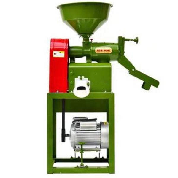 Quality 570*330*460 Mini Diesel Engine Rice Mill Machine for Home and Commercial Milling for sale