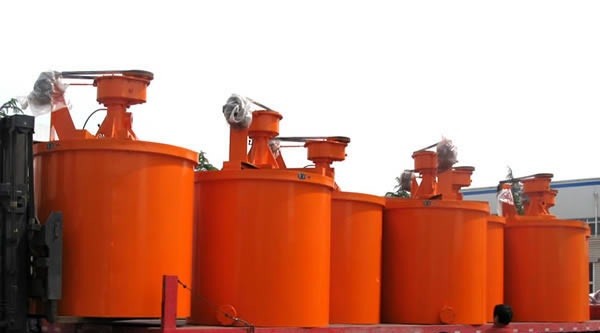 Quality Mining Agitating Mineral Mixer Machine 24 Months Warranty for sale