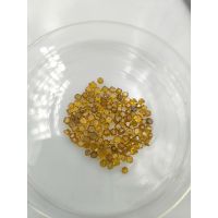 Quality 3.0 - 3.5mm Flat HPHT Lab Grown Diamonds HPHT Mono Yellow Diamond Stone for sale