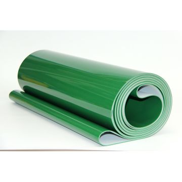 Quality Impact Resistant PVC Light Duty Conveyor Belt With Good Elasticity for sale