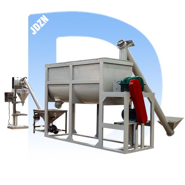 Quality Blue Detergent Powder Making Machine with Mixing Function and Additional for sale