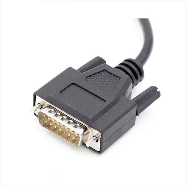 Quality IP67 M12 To DB15 Industrial Cable for sale