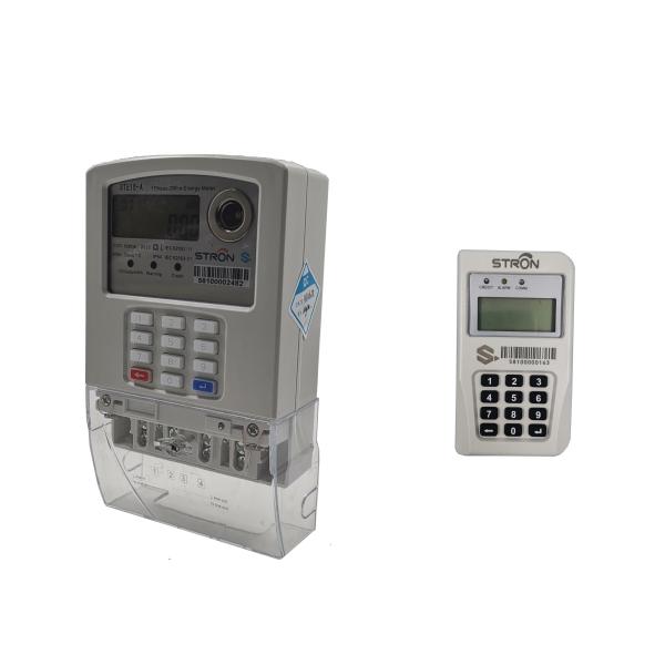 Quality 1000imp/KWh Single Phase Prepaid Energy Meter , 230V Recharger Prepaid Meter for sale