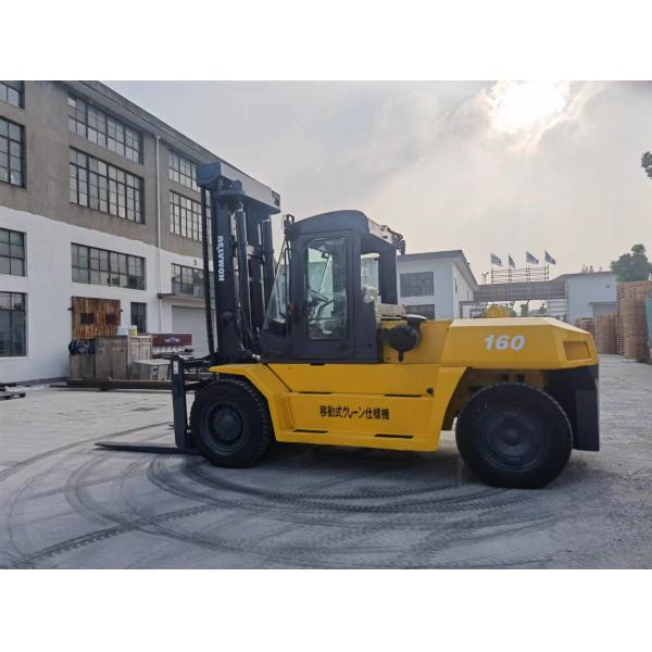 Quality Top- Second Hand Komatsu FD160 with Diesel Engine Power Source and 1150mm Fork for sale