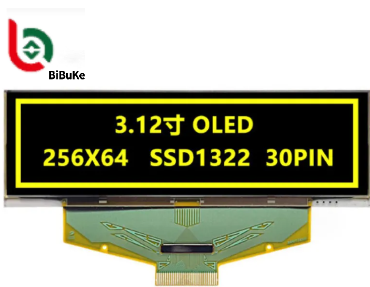 Quality 3.12 Inch 256x64 Resolution OLED Display Module with SPI/Parallel/I2C Interface for sale