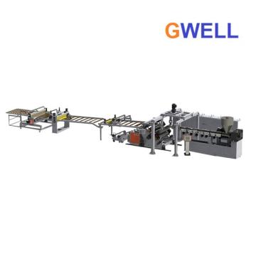 Quality PVC Thick Sheet Extrusion Machine PVC Board Extrusion Line for sale