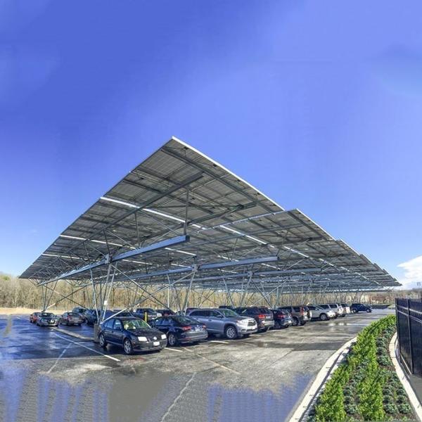 Quality On / Off Grid BIPV Solar carport mounting system solar bracket solar structure for sale