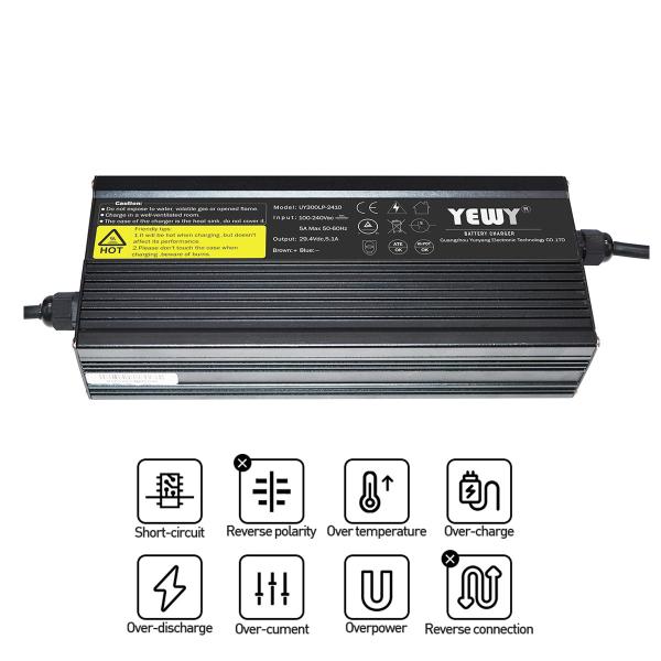 Quality 12V 16A Yacht Onboard Boat Battery Charger Lifepo4 Universal for sale