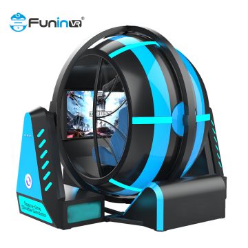 Quality VR Theme Park Equipment 360 Rotation 720 Degree flight simulator 9D VR Machines for sale